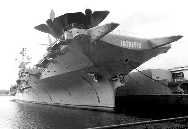 U.S.S. Intrepid install Ampetronic hearing loop systems