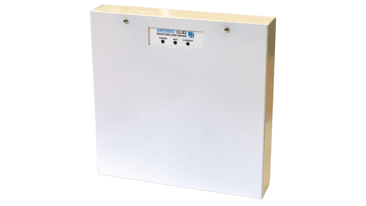 Ampetronic CLS2 wall mount perimeter hearing loop driver