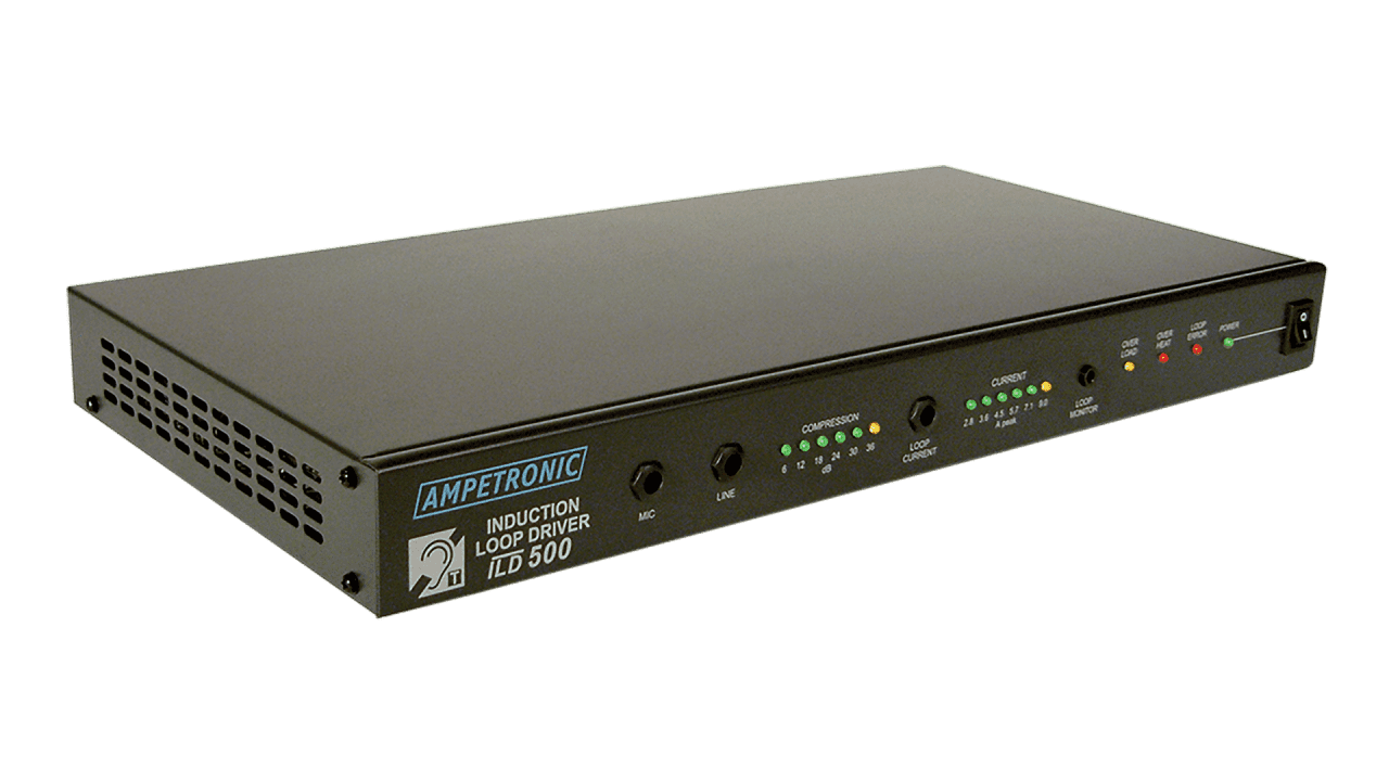 ILD500 Professional Audio Induction Loop Driver