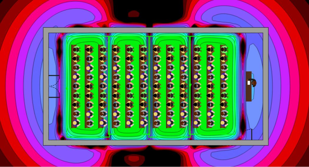 Combating induction or hearing loop spill - Ampetronic