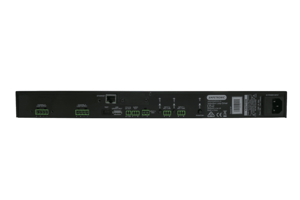 C5-2 Series hearing loop and induction loop drivers from Ampetronic