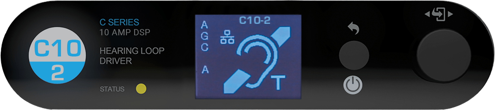 C10-2 Series hearing loop and induction loop drivers from Ampetronic