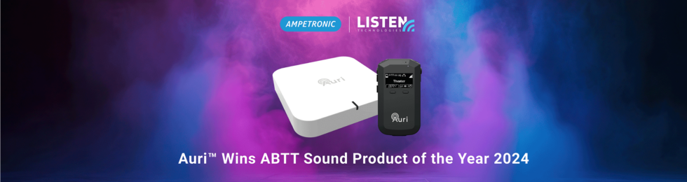 Auri™ Wins Sound Product of the Year 2024 at ABTT Theatre Show