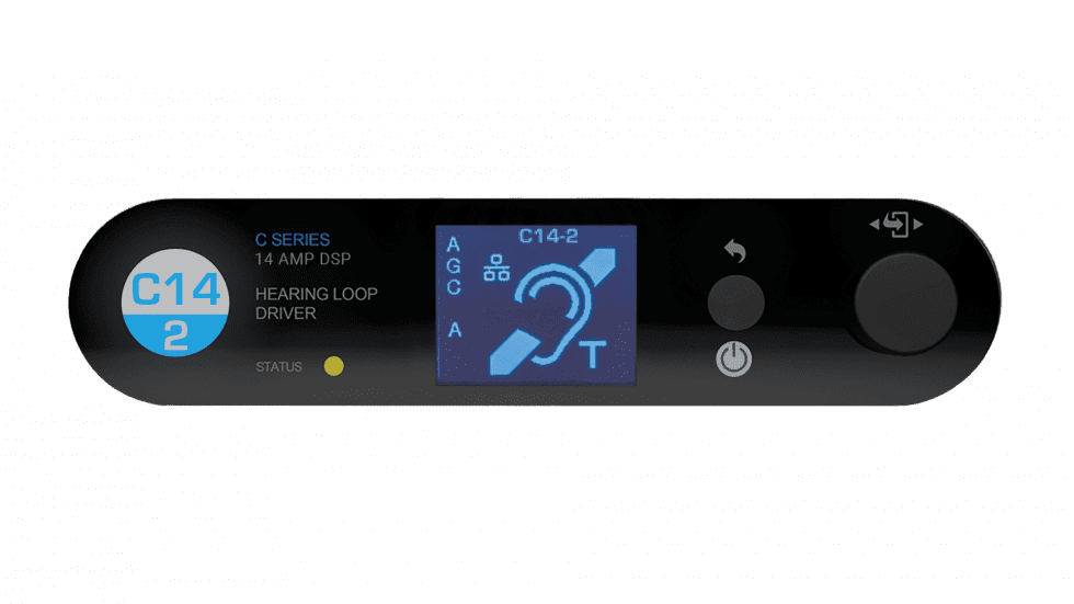 C14-2 Series hearing loop and induction loop drivers from Ampetronic
