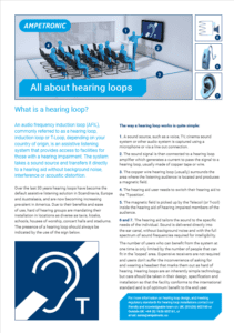Introduction to hearing loops from Ampetronic.com